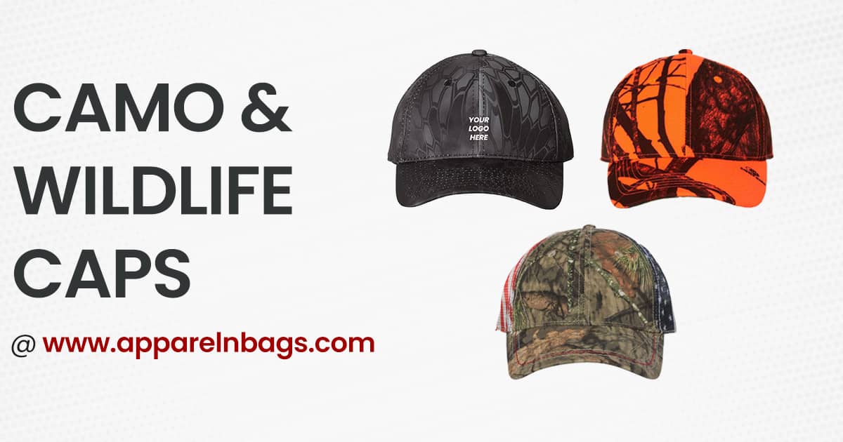 Shop Custom Camo Hats for Men & Women | ApparelnBags