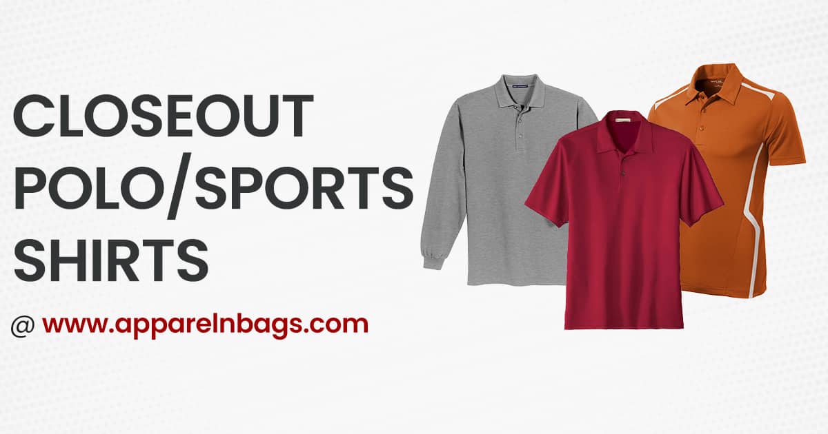 Closeout & Clearance Wholesale Polo Shirts for Men & Women