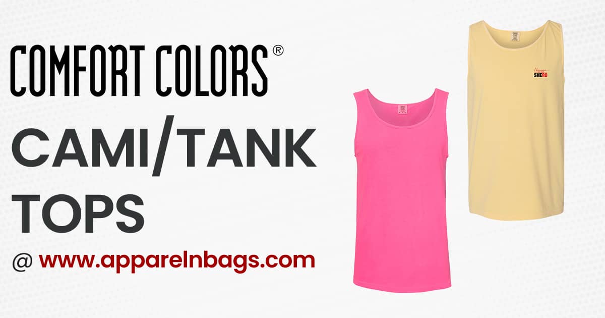 Shop Comfort Colors Tank Tops For Men & Women - ApparelnBags