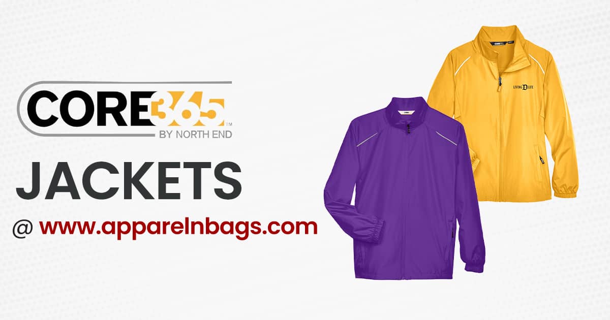 Shop Core 365 Jackets For Men & Women - ApparelnBags