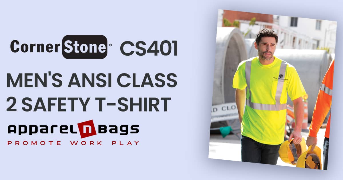 Cornerstone CS401 ANSI Class 2 Safety T-Shirt