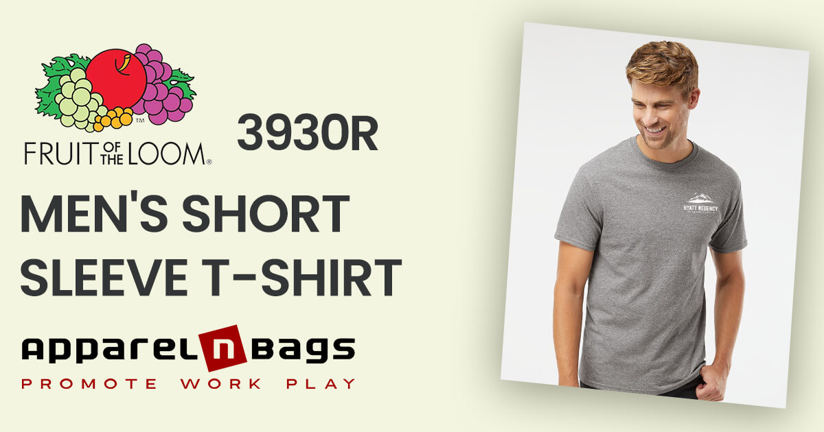 Fruit of the Loom 3930R HD Cotton Short Sleeve T-shirt