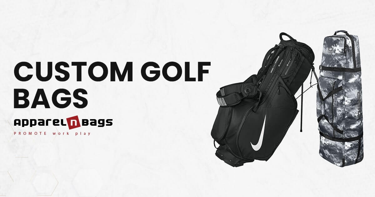 Shop Custom Embroidered Golf Bags with Logo - Low Minimum