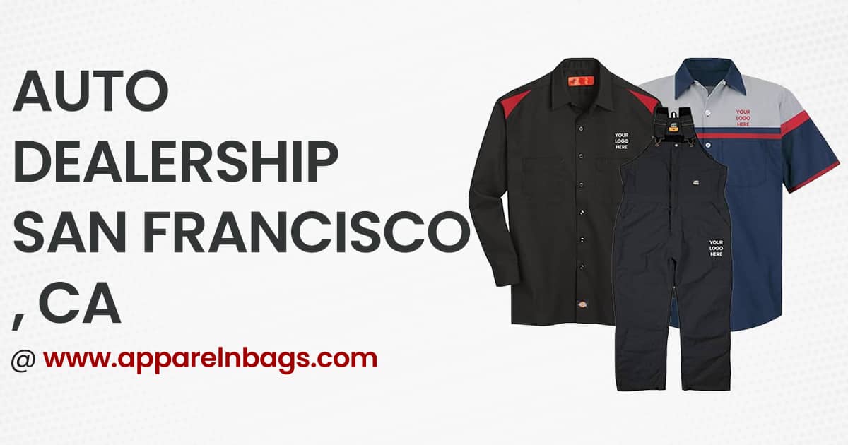 Shop Custom Automotive Workwear in San Francisco, California