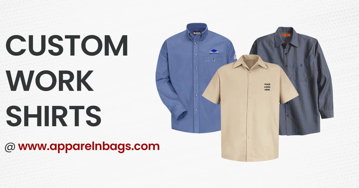 Shop Custom Municipalities Work Shirts at ApparelnBags