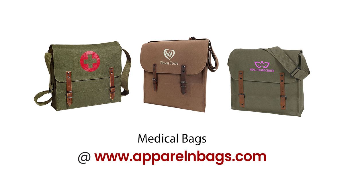 Buy Branded Medical Bags and Supplies at ApparelnBags.com