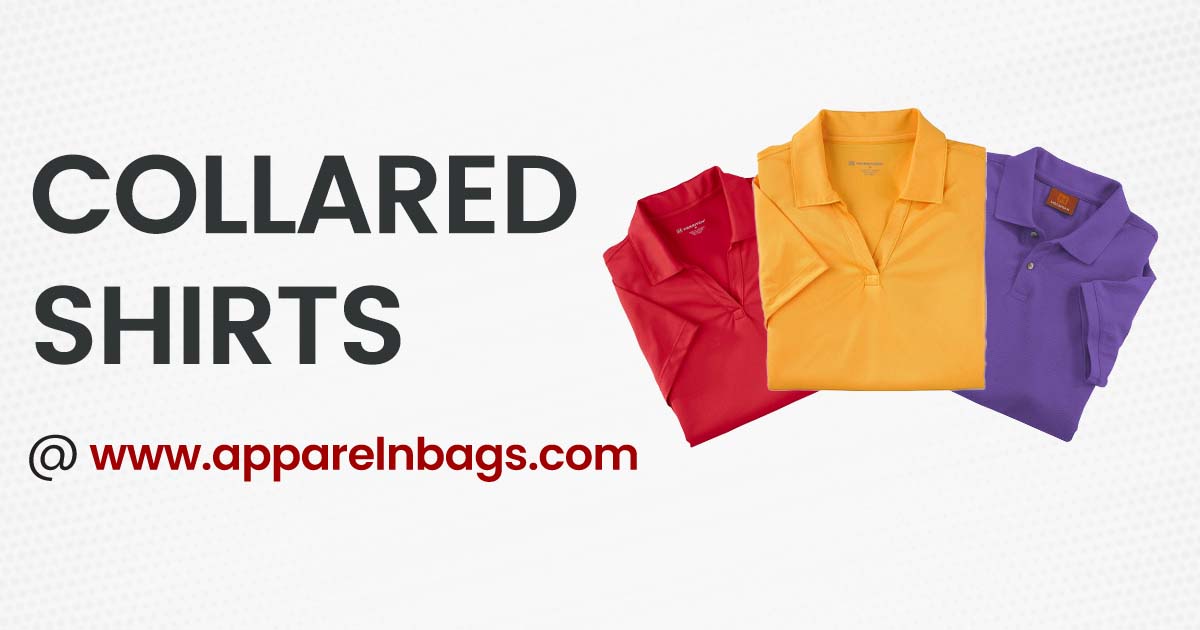 Shop Wholesale Collared Shirts for Men and Women at ApparelnBags