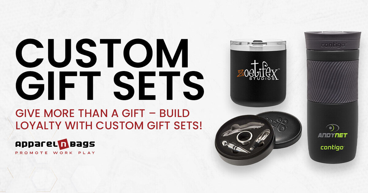 Shop Custom Gift Sets in Bulk for Men and Women | ApparelnBags