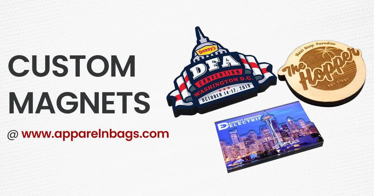 Personalized Magnets | Custom Magnets in Bulk | ApparelnBags