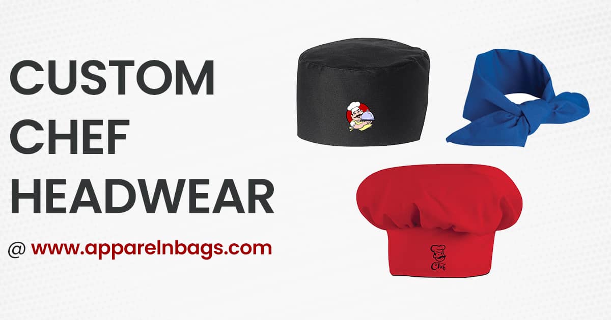 Shop Custom Chefs Hat | Chef Caps in Bulk at ApparelnBags