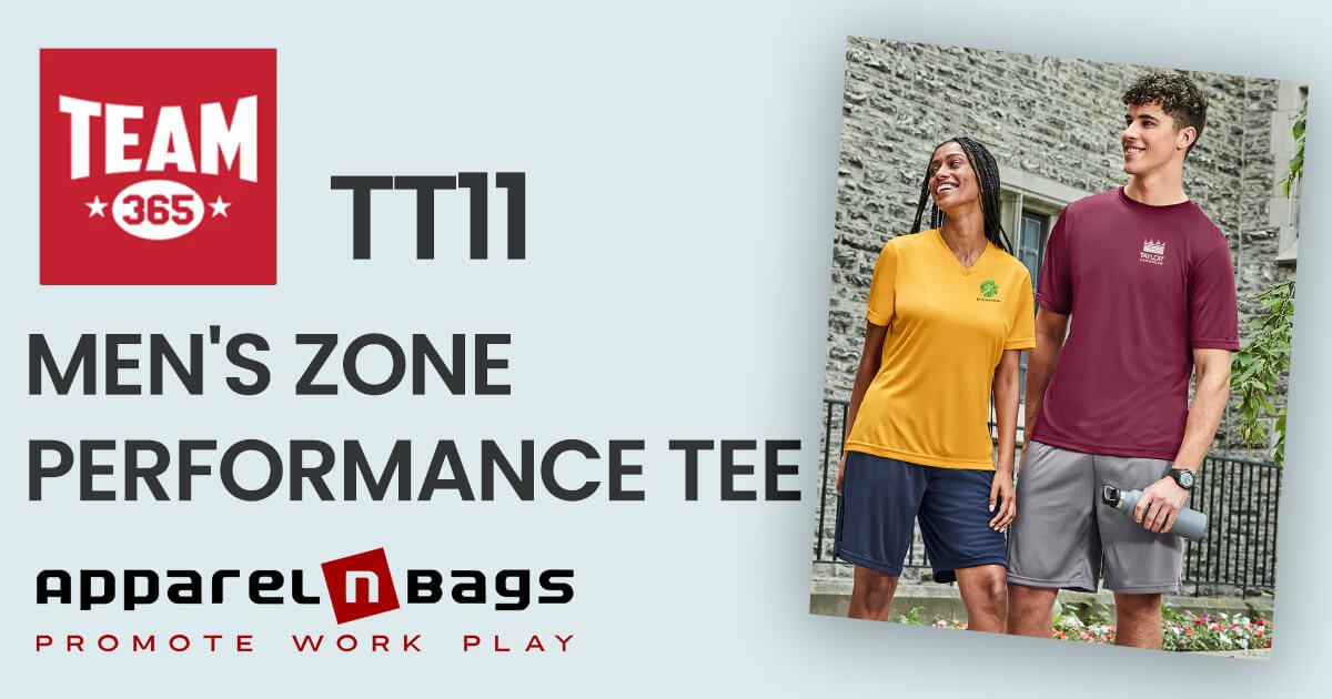 Team 365 TT11 Mens Zone Performance Tee - Shop at ApparelnBags.com