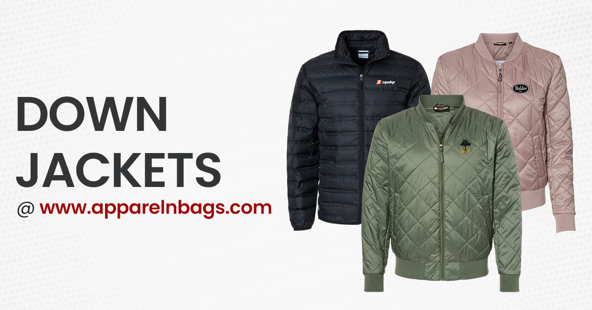 Affordable and Stylish Custom Down Jackets at ApparelnBags