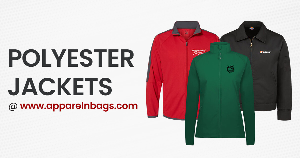 Budget-friendly Custom Polyester Jackets at ApparelnBags