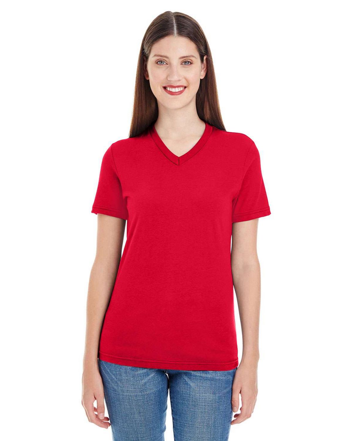 American Apparel 2356W | American Apparel 2356W Women's Fine Jersey ...