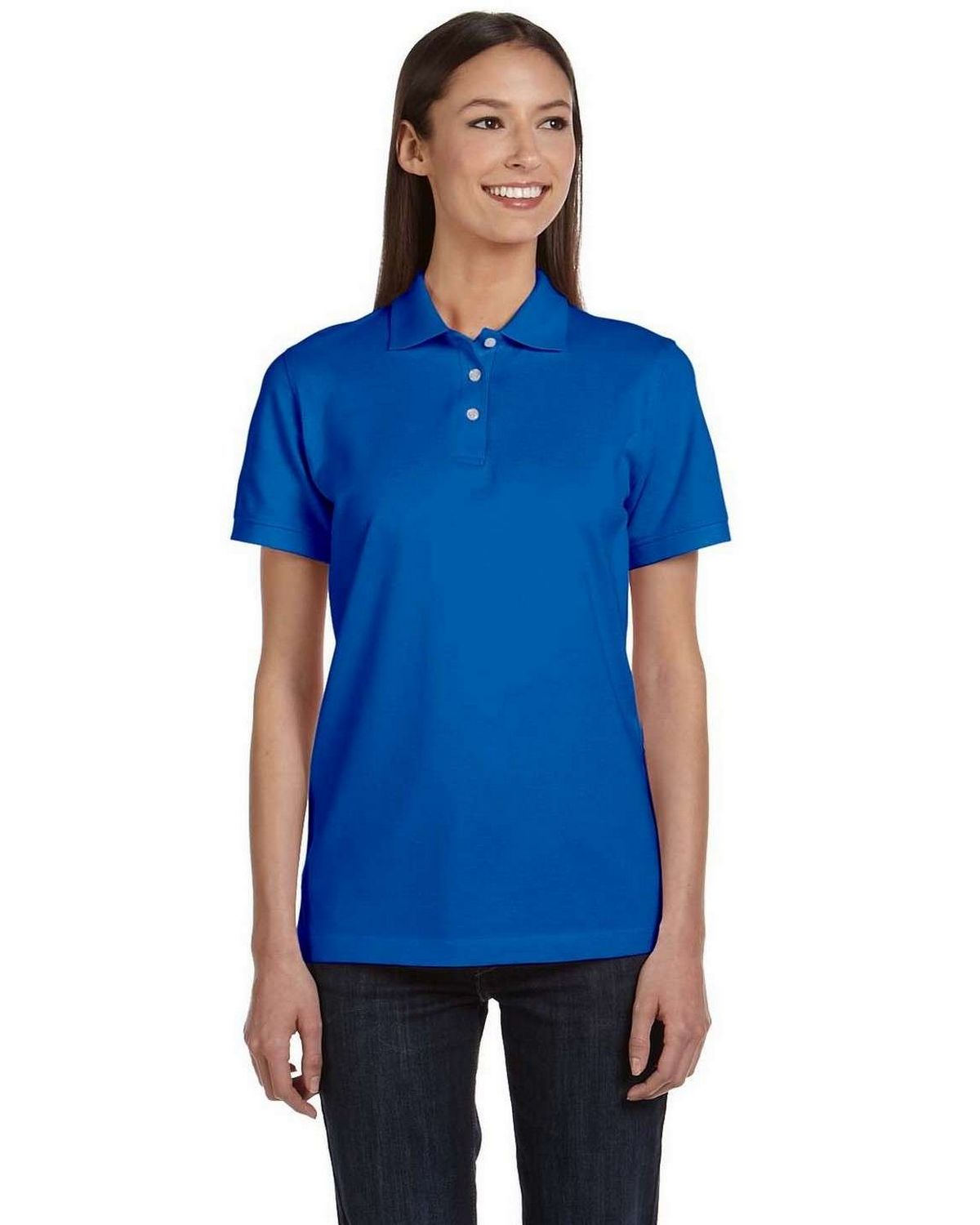Anvil 8680A | Anvil 8680A Women's Pique Sport Shirt