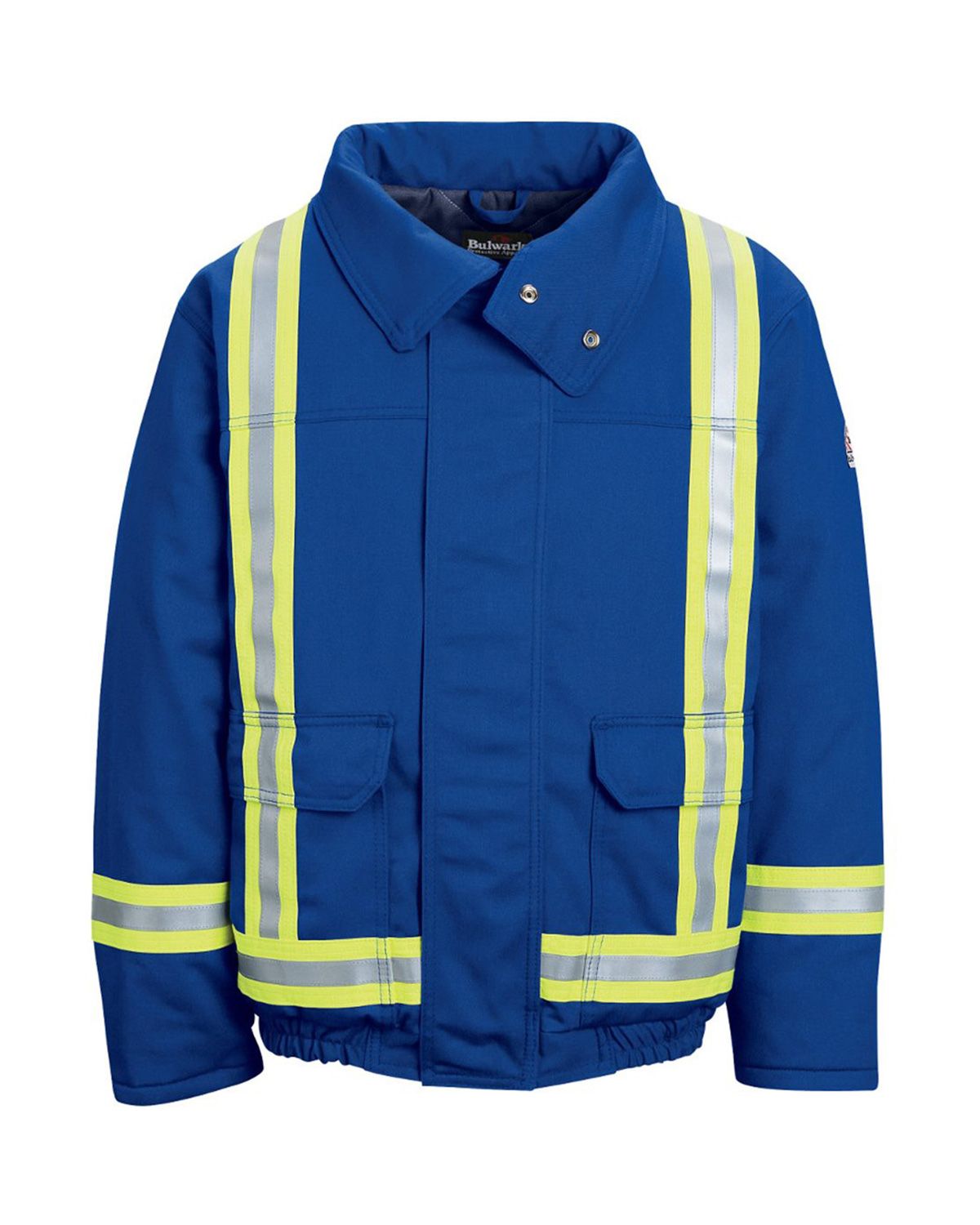 Bulwark JNJT | Bulwark JNJT Men's Lined Bomber Jacket with Reflective ...
