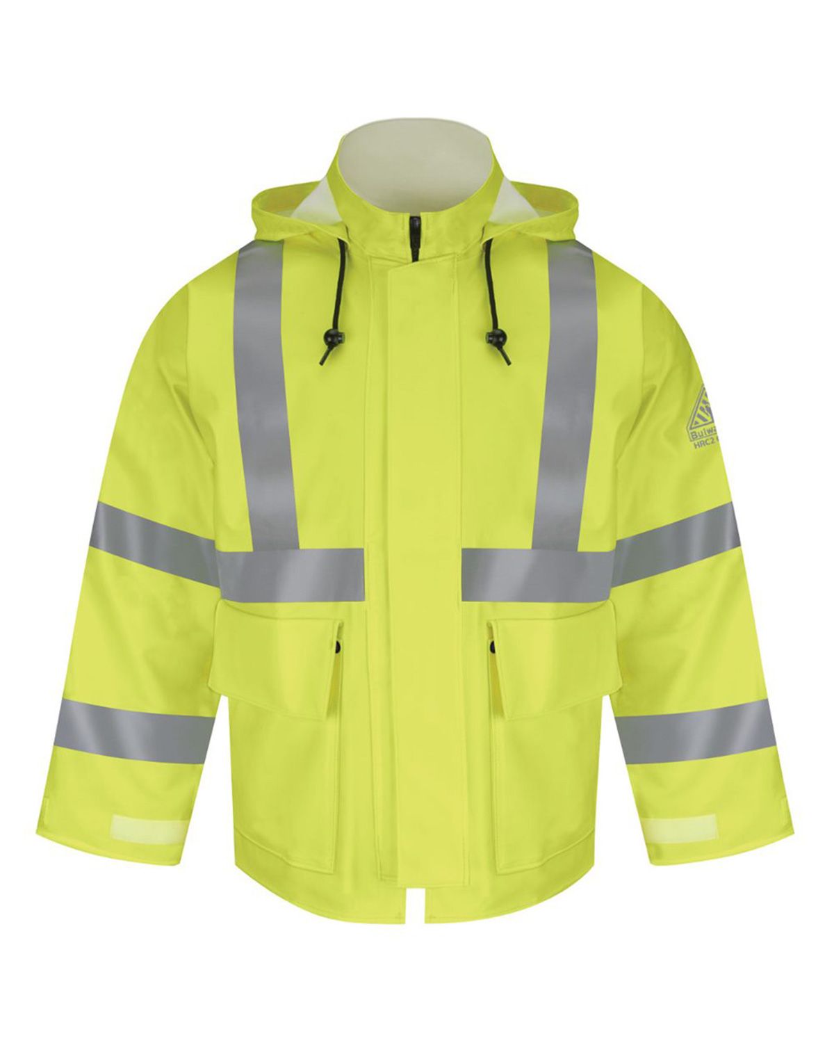 Bulwark JXN4 Men's Hi-Visibility Flame-Resistant Rain Jacket
