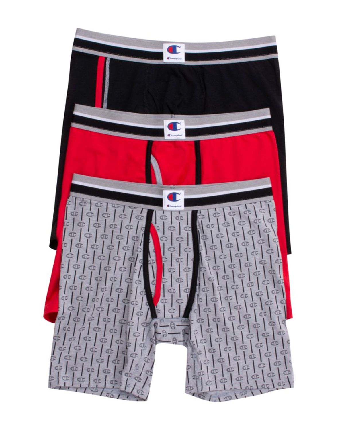 Champion CABBA2 | Champion CABBA2 Men's Everyday Comfort Boxer Briefs 3 ...