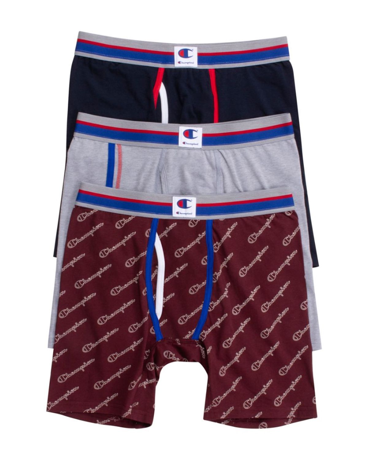 Champion CABBA3 Men's Everyday Comfort Boxer Briefs 3-Pack