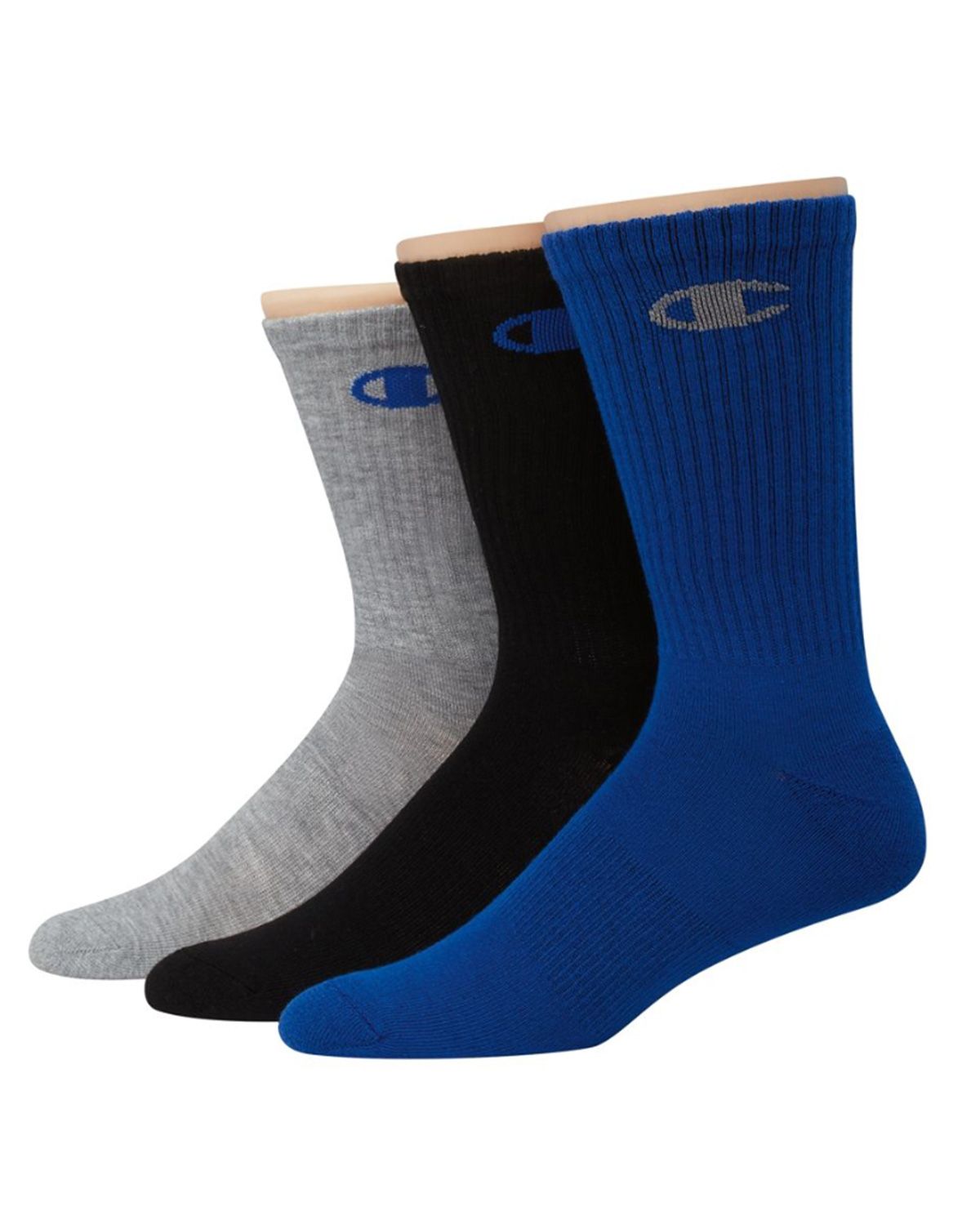 Champion CH189 Men's Performance Crew Socks 3-Pack