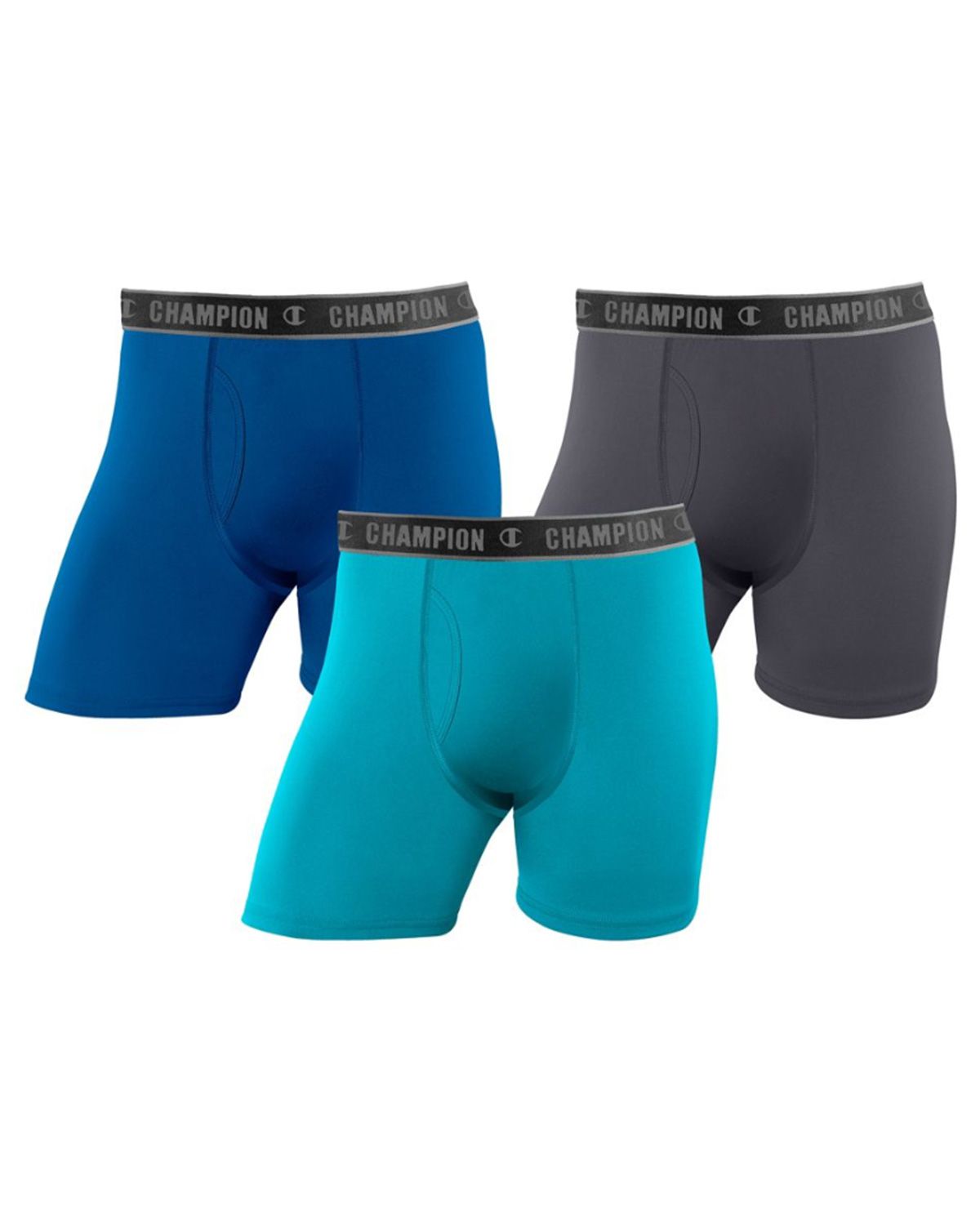 Champion CHARA2 Men's Active Performance Regular Leg Boxer Brief 3-Pack