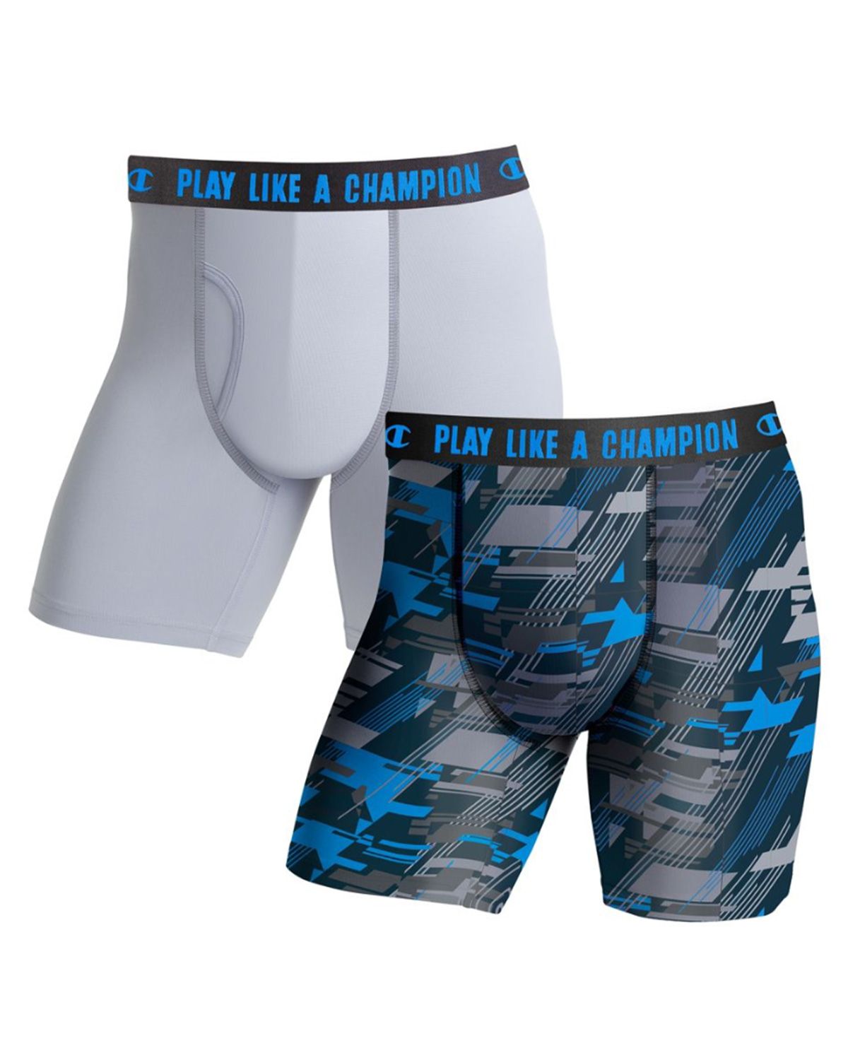 Champion CHLWA4 Men's Ultra Lightweight Regular Leg Boxer Brief 2-Pack