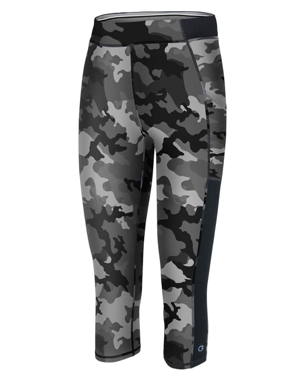 Champion M3262P | Champion M3262P Women's Gym Issue; Print Capris With ...