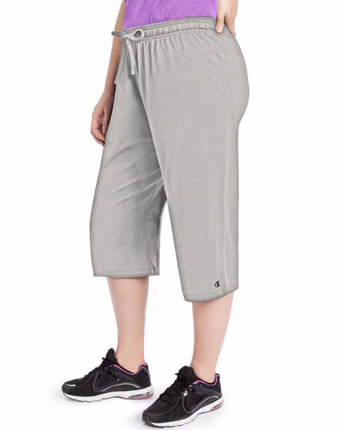 Champion QM1242 | Champion QM1242 Women's Plus Jersey Capris