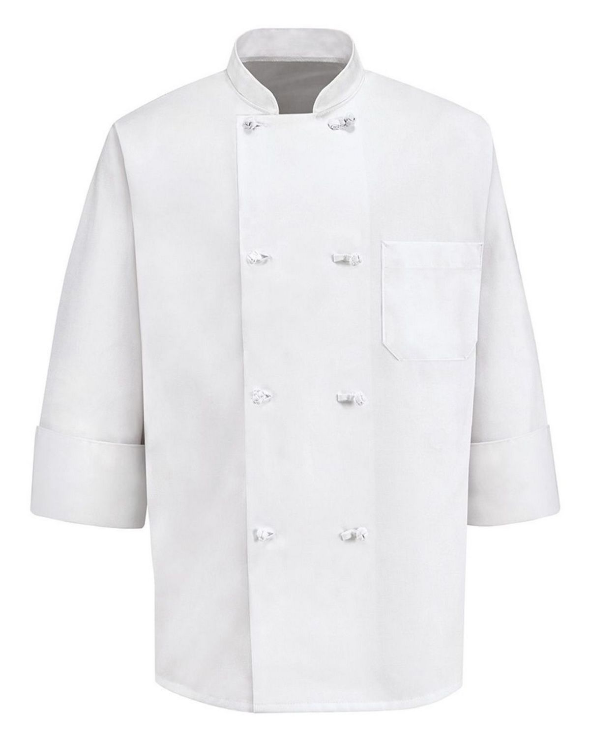 Chef Designs 0411 | Chef Designs 0411 Eight Knot Button Chef Coat