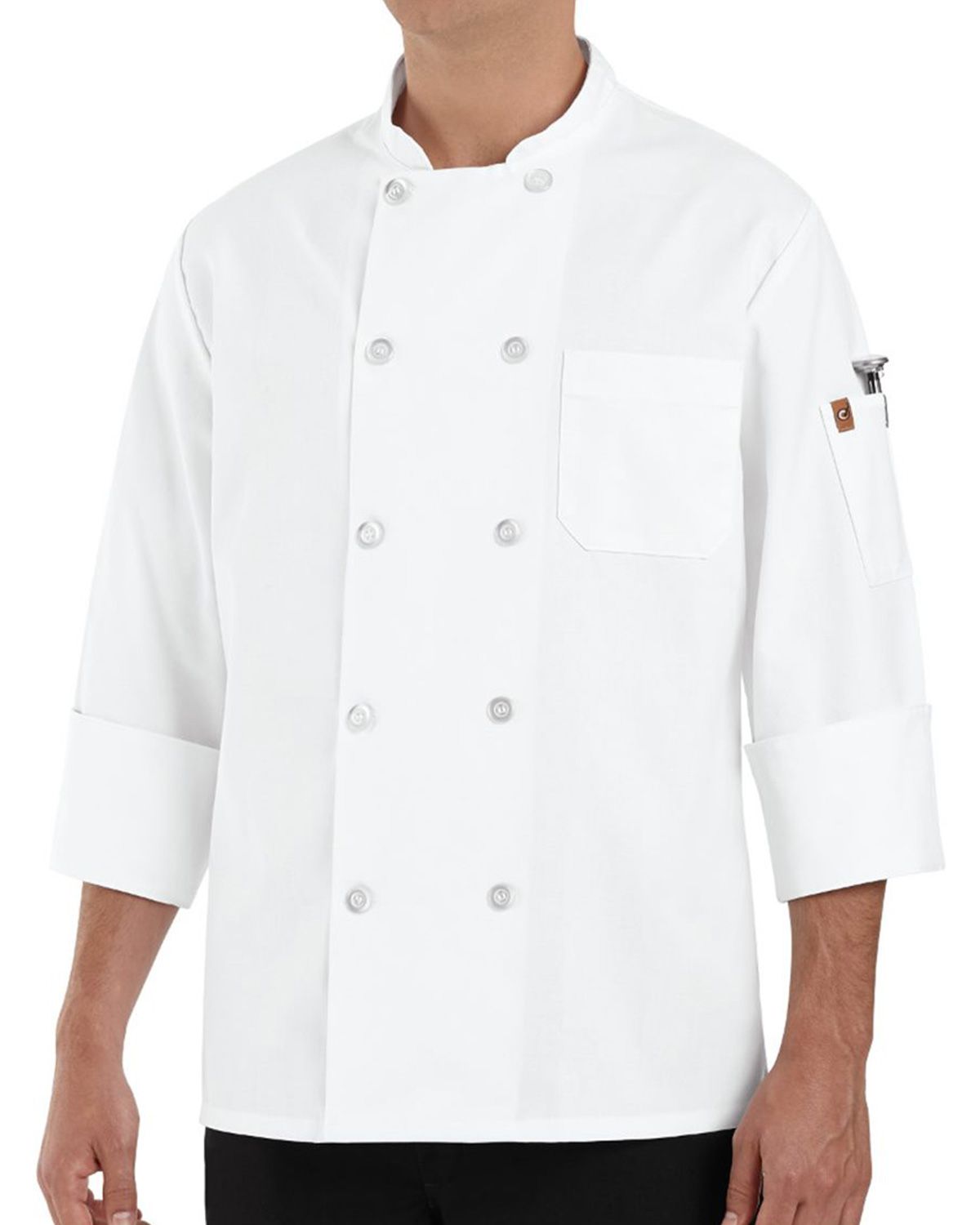 Chef Designs 0415 | Chef Designs 0415 Ten Pearl Button Chef Coat