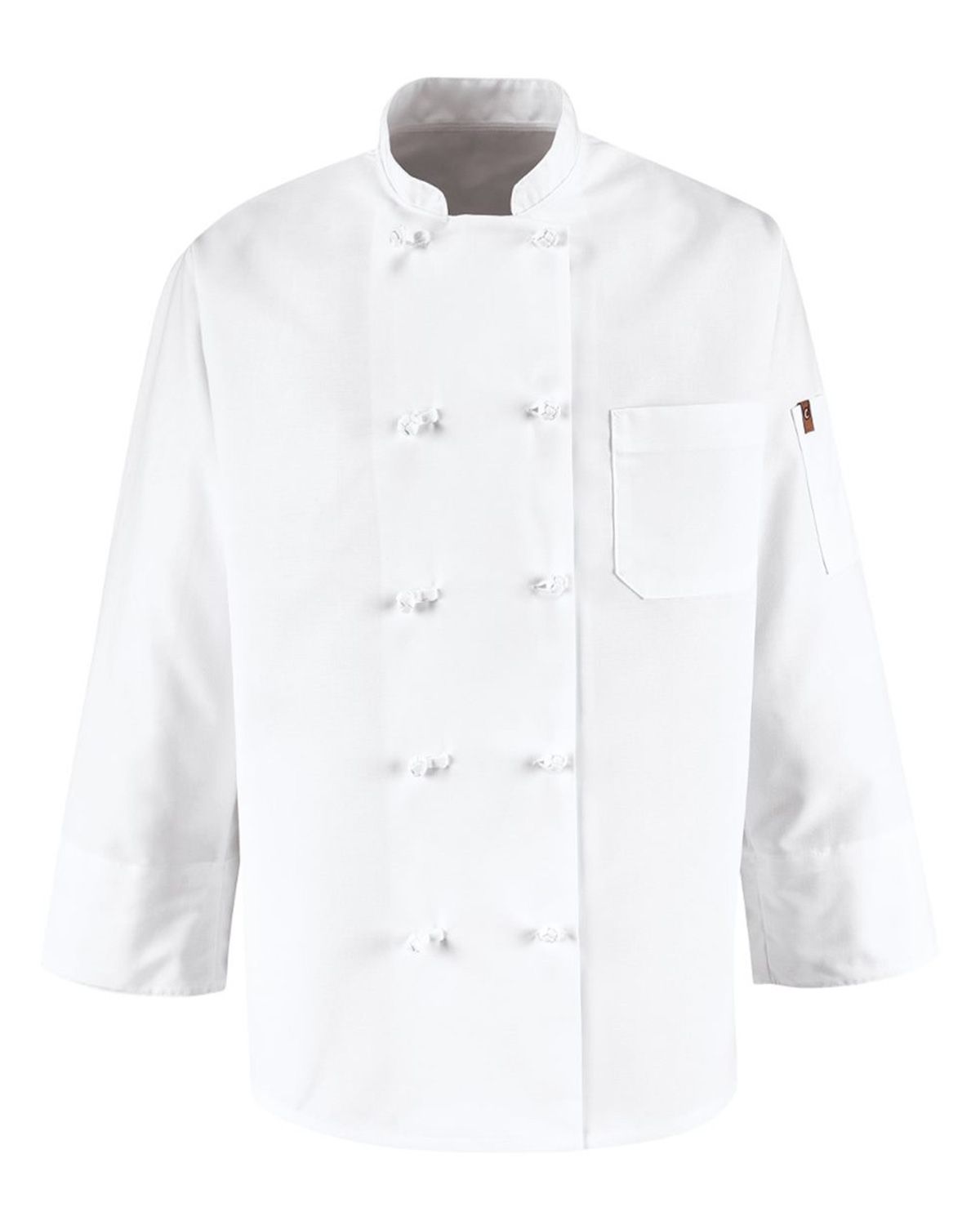 Chef Designs 0421 | Chef Designs 0421 Ten Knot Button Chef Coat