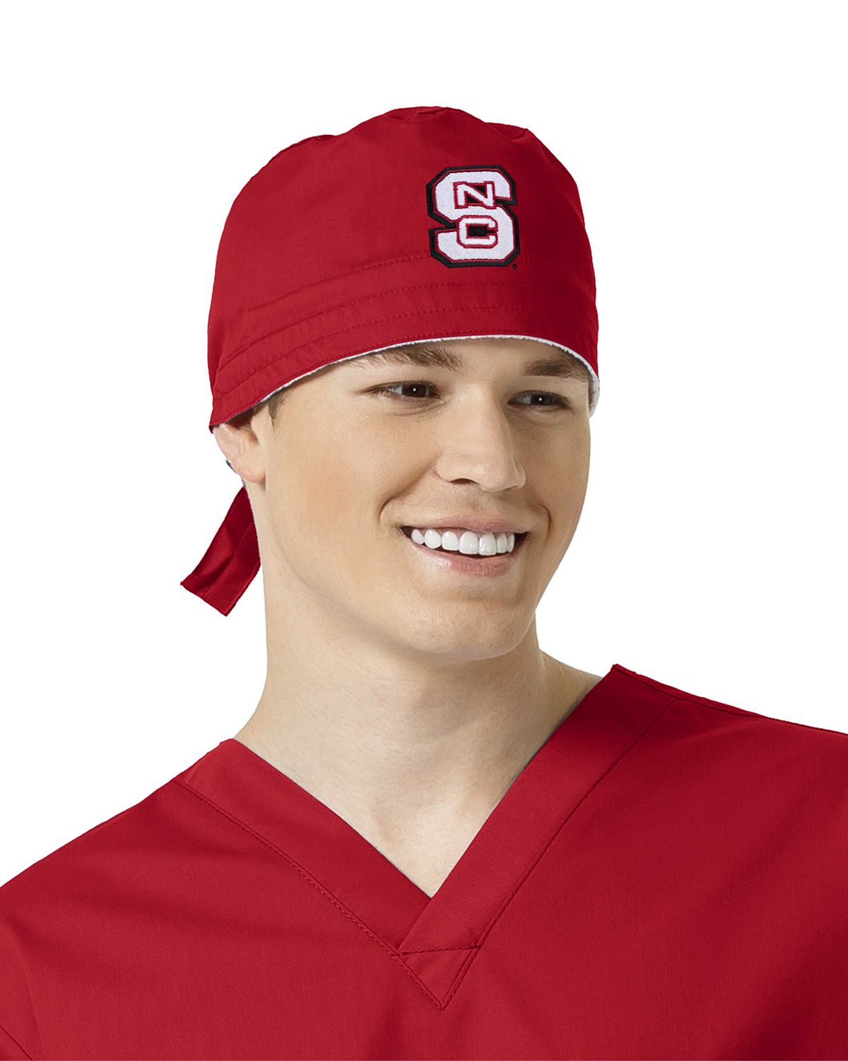 Collegiate Ncst Logo 1 Scrub Cap - Free Shipping Available