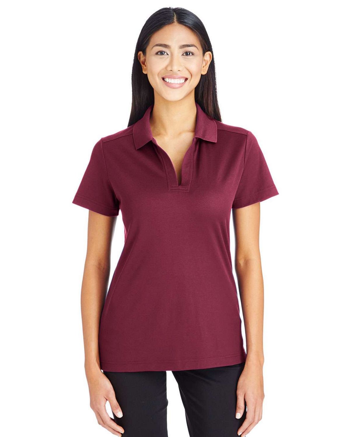 Devon & Jones DG20W Ladies CrownLux Performance Plaited Polo Shirt