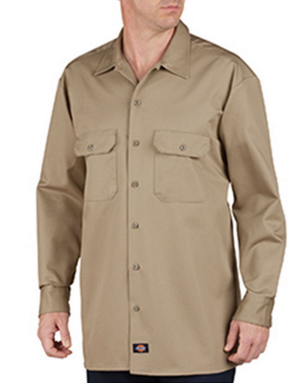 Dickies 549 | Dickies 549 Unisex Heavyweight Cotton Long-Sleeve Shirt