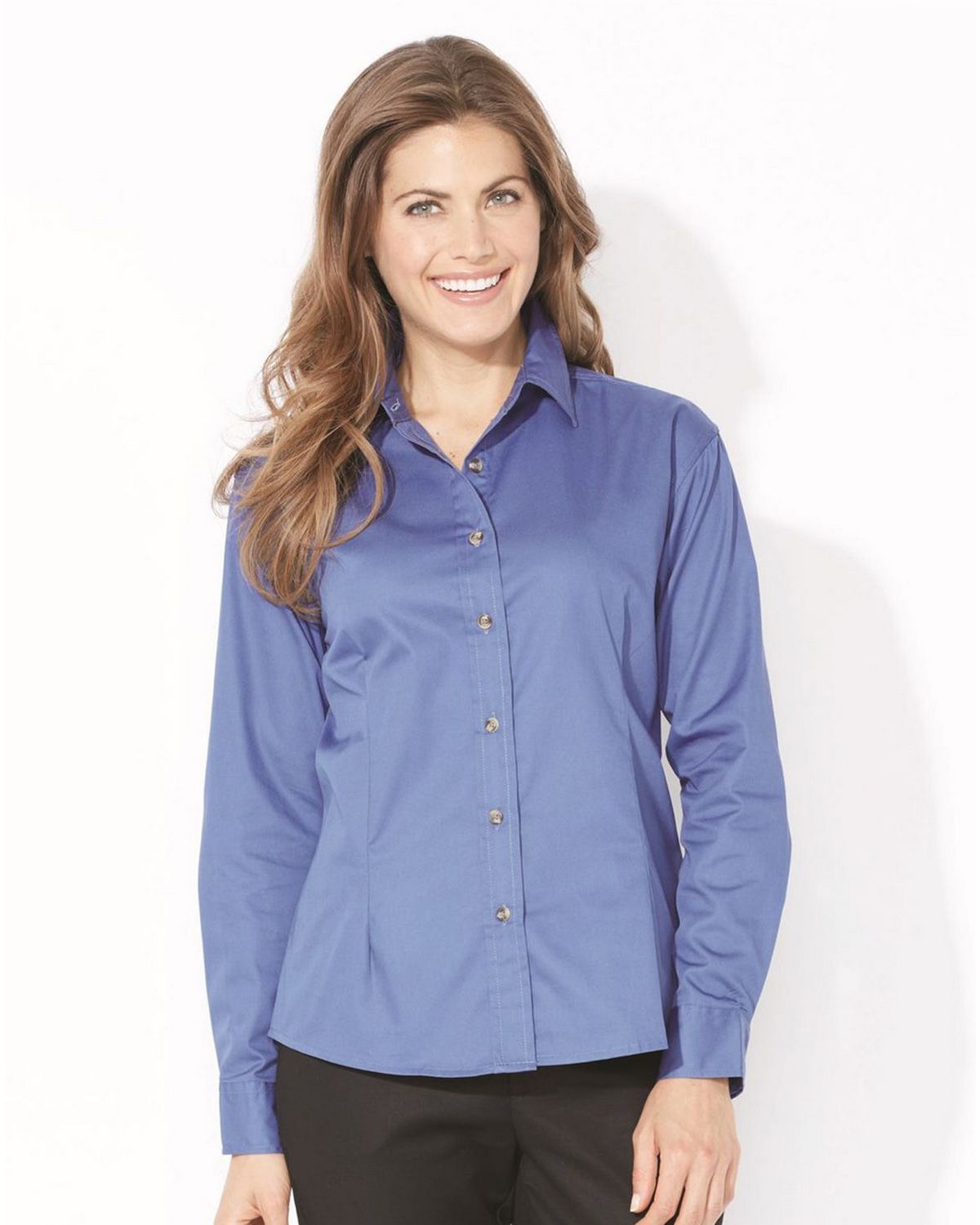 Featherlite 5283 | Featherlite 5283 Women's Long Sleeve Stain-Resistant ...