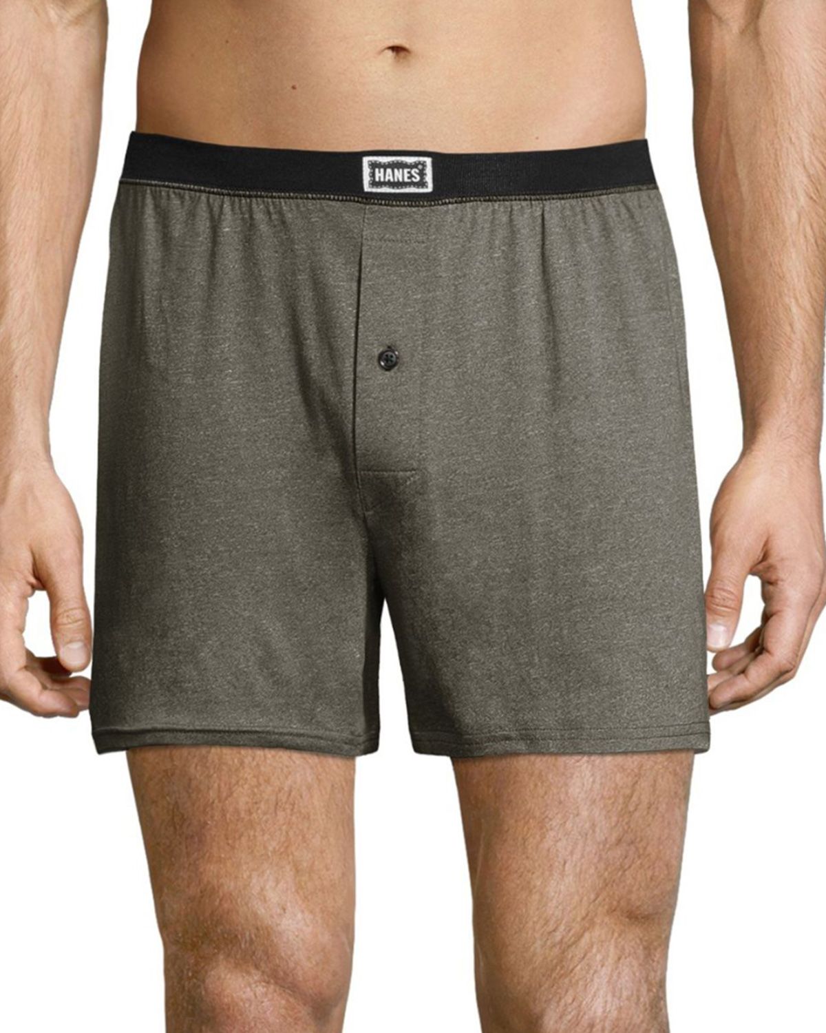 Hanes 191BP4 | Hanes 191BP4 Men's 1901 Heritage Dyed Knit Boxers ...