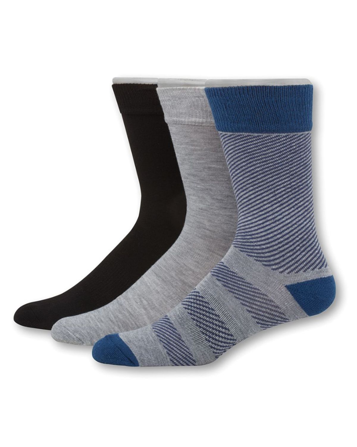 Hanes HT3L3 | Hanes HT3L3 Men's 1901 Heritage Cushion Crew Socks 3-Pack