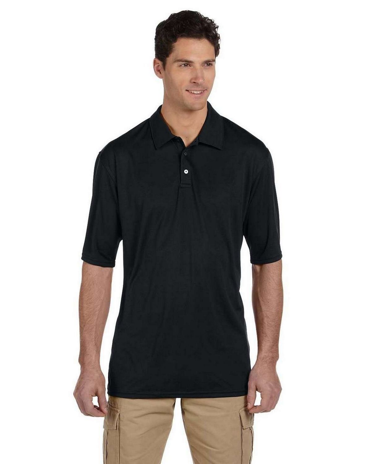 Jerzees 441M Men's 4.1 oz. 100% Polyester Micro Pointelle Mesh Shirt
