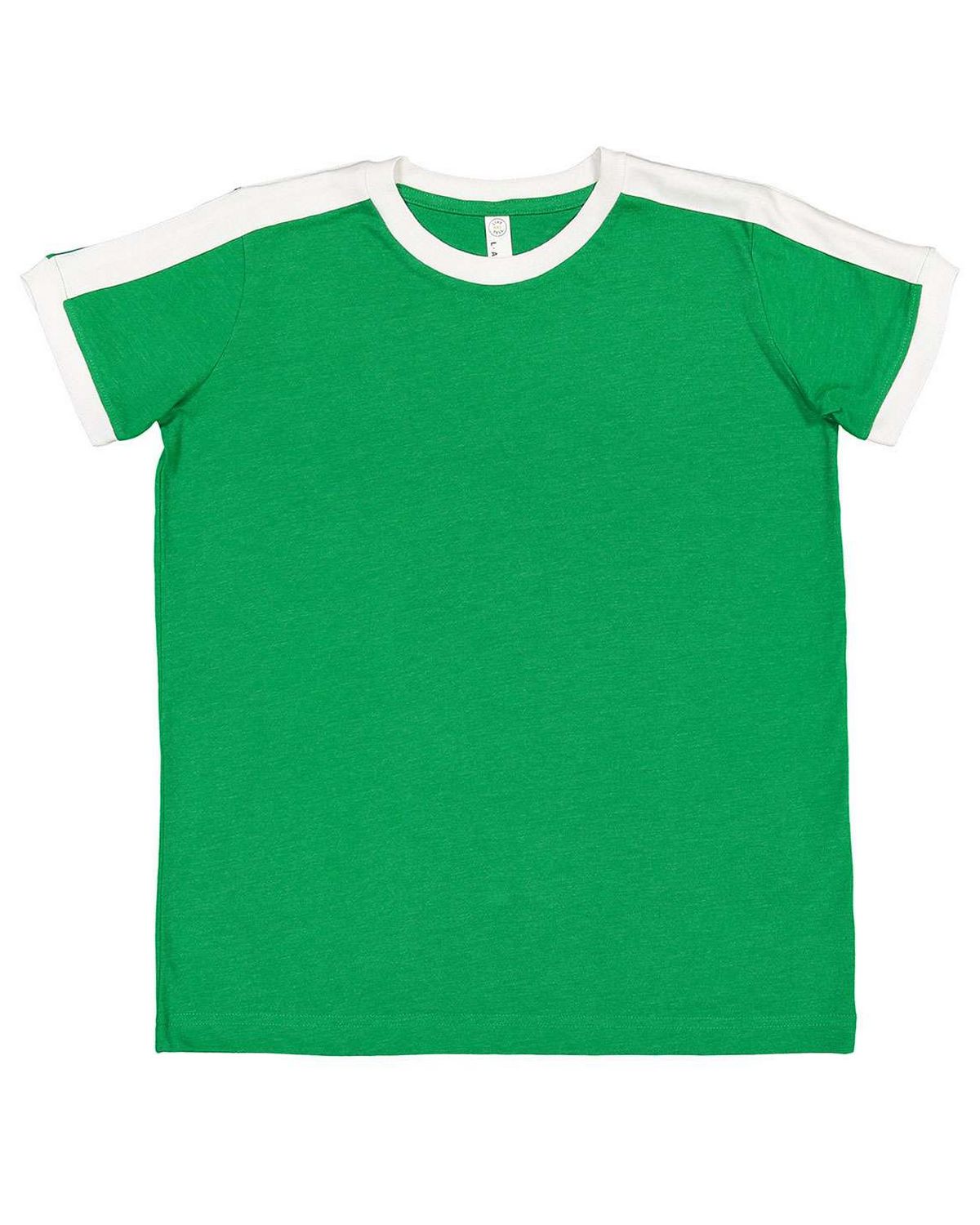 LAT 6132 | Lat 6132 Soccer Ringer Fine Jersey Youth T-Shirt