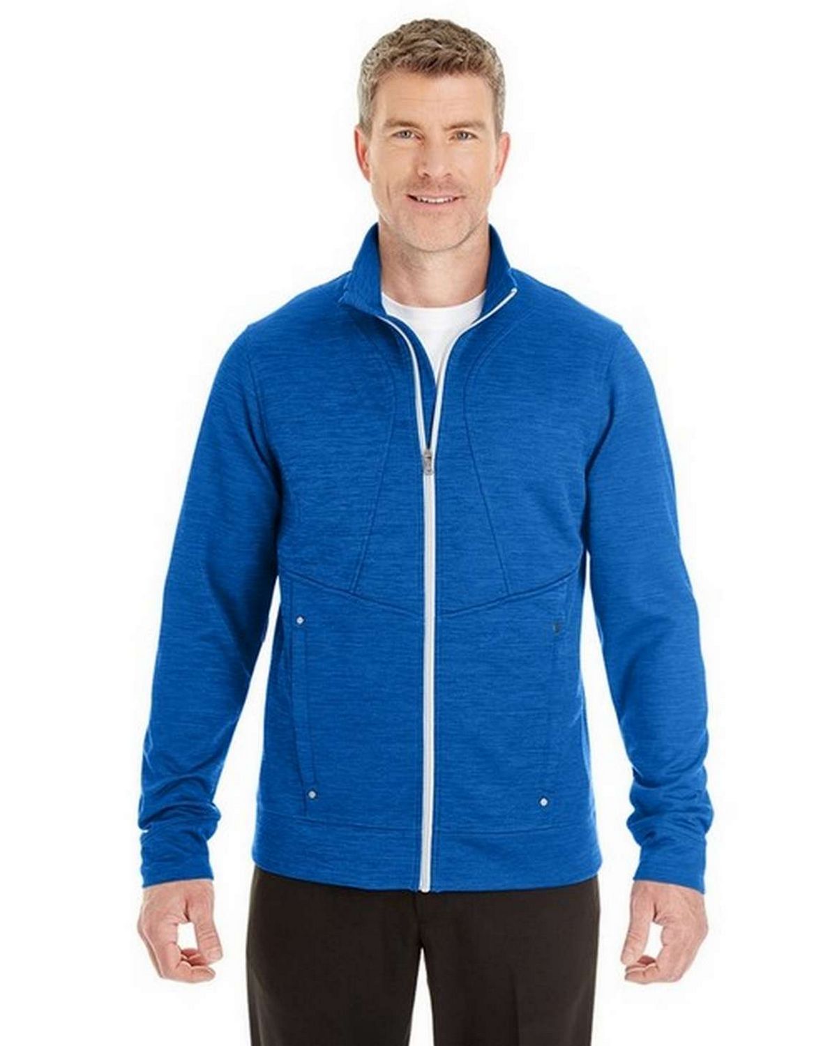 North End NE704 | North End NE704 Men's Amplify Melange Fleece Jacket