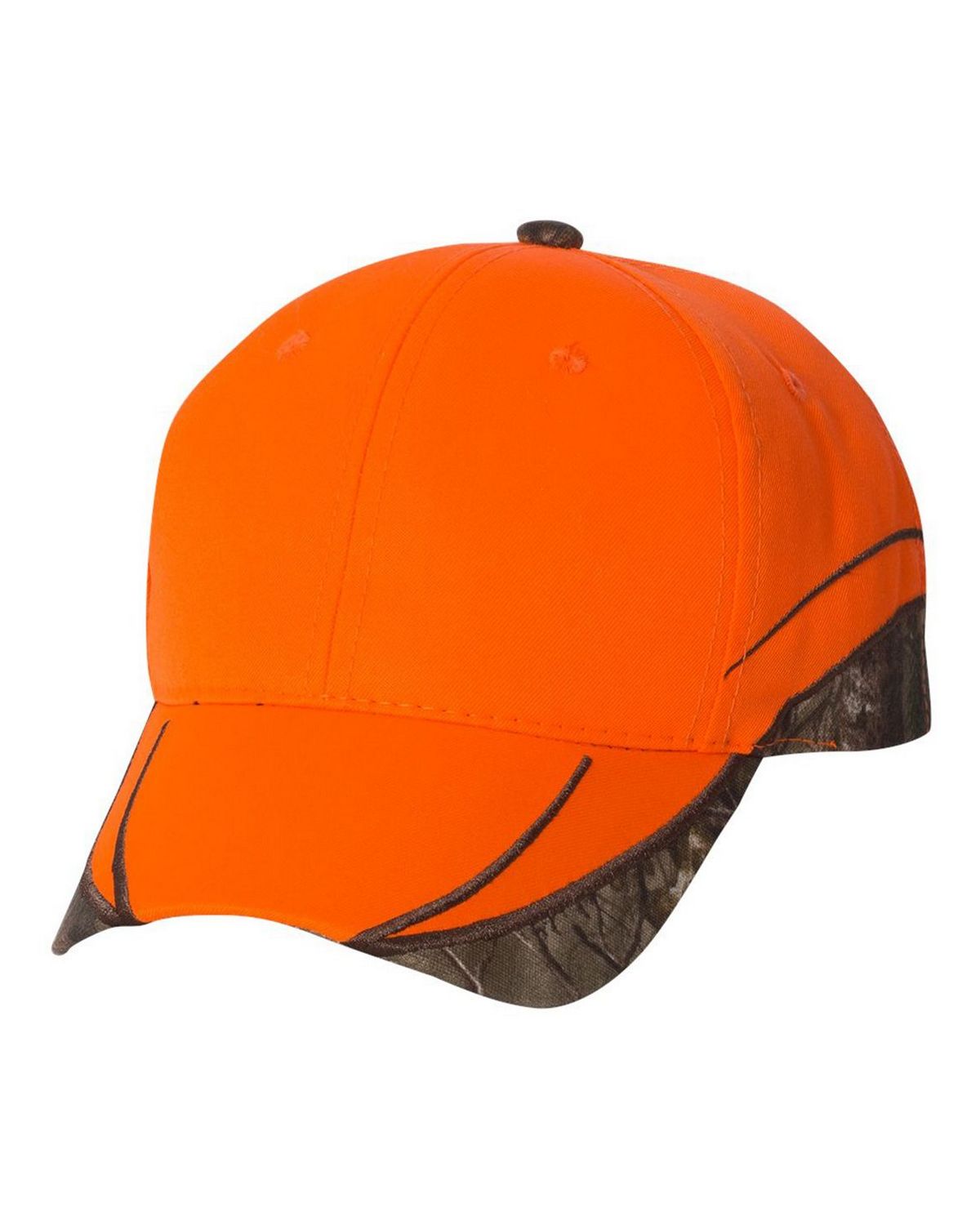 Outdoor Cap BLZ615 Blaze Cap With Camo Trim