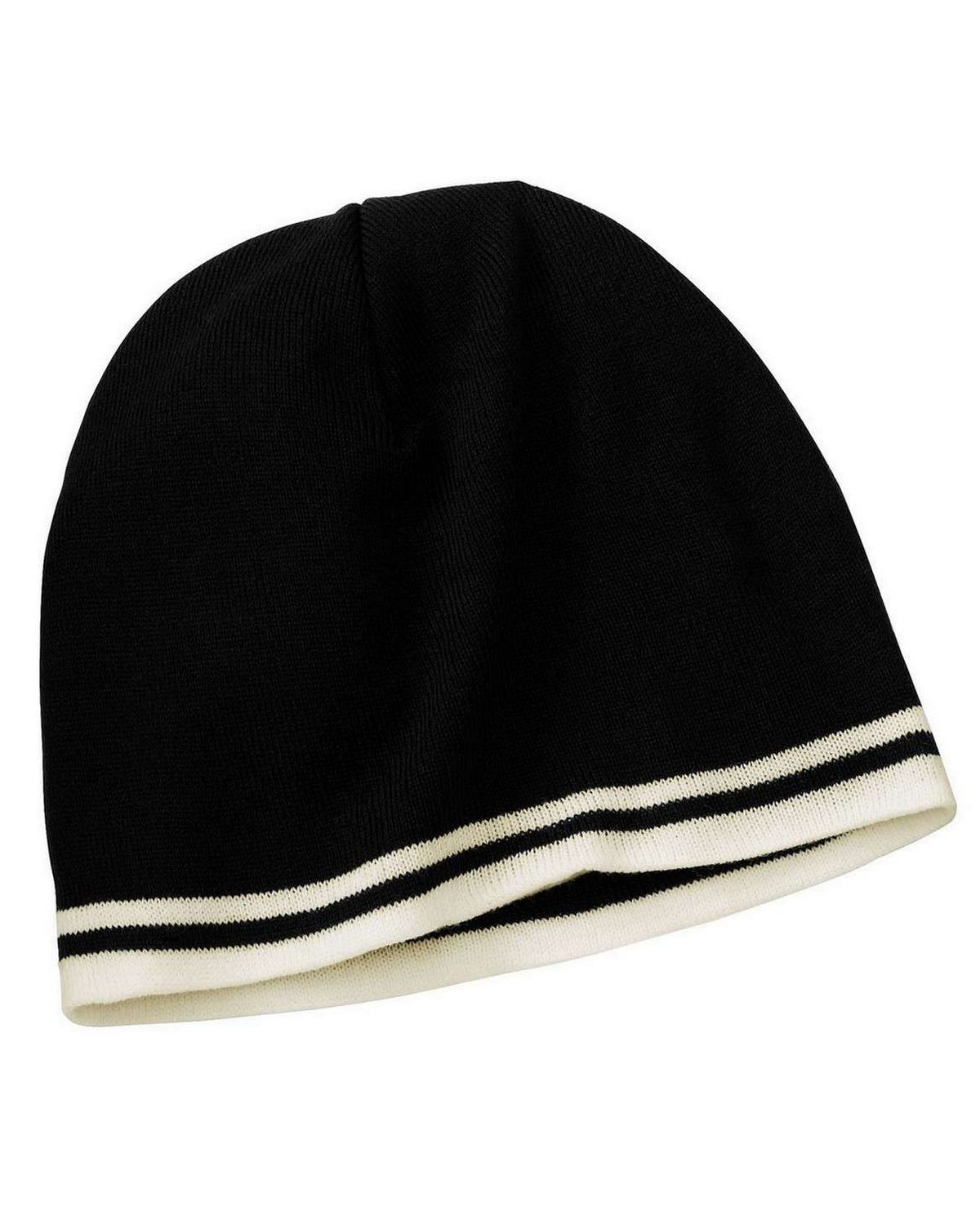 Port & Company CP93 | Port & Company CP93 Fine Knit Skull Cap with Stripes