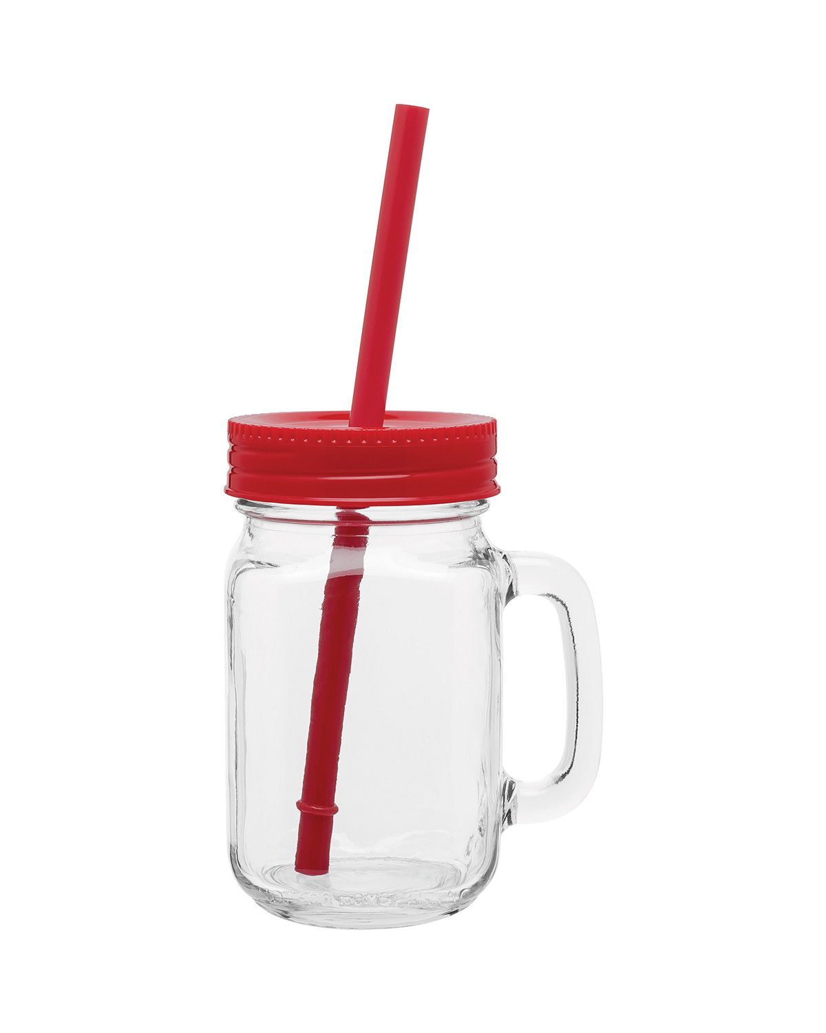 Custom Mason Mug - 16 Oz With Color Lid