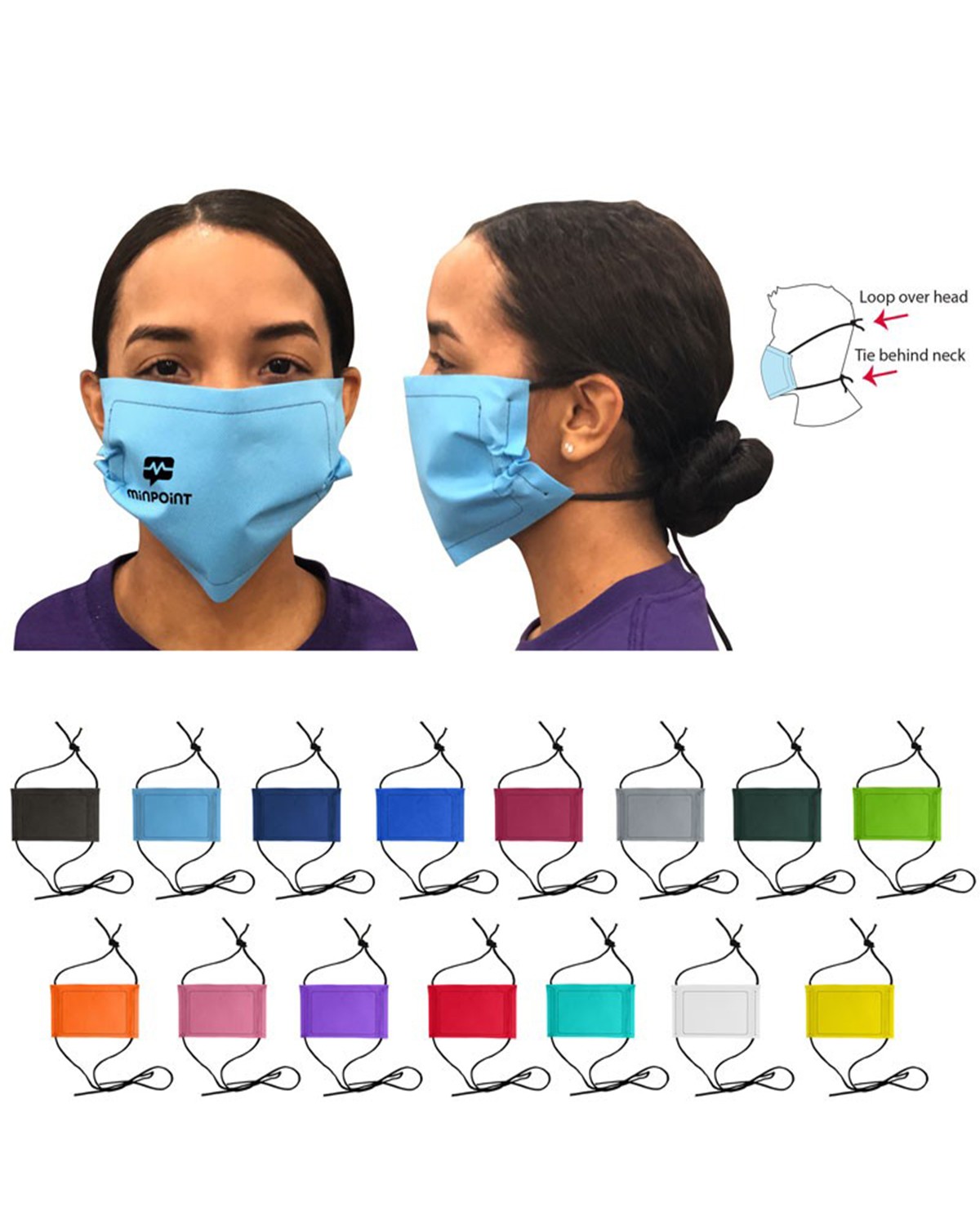 Non-Woven Face Mask - Free Shipping Available