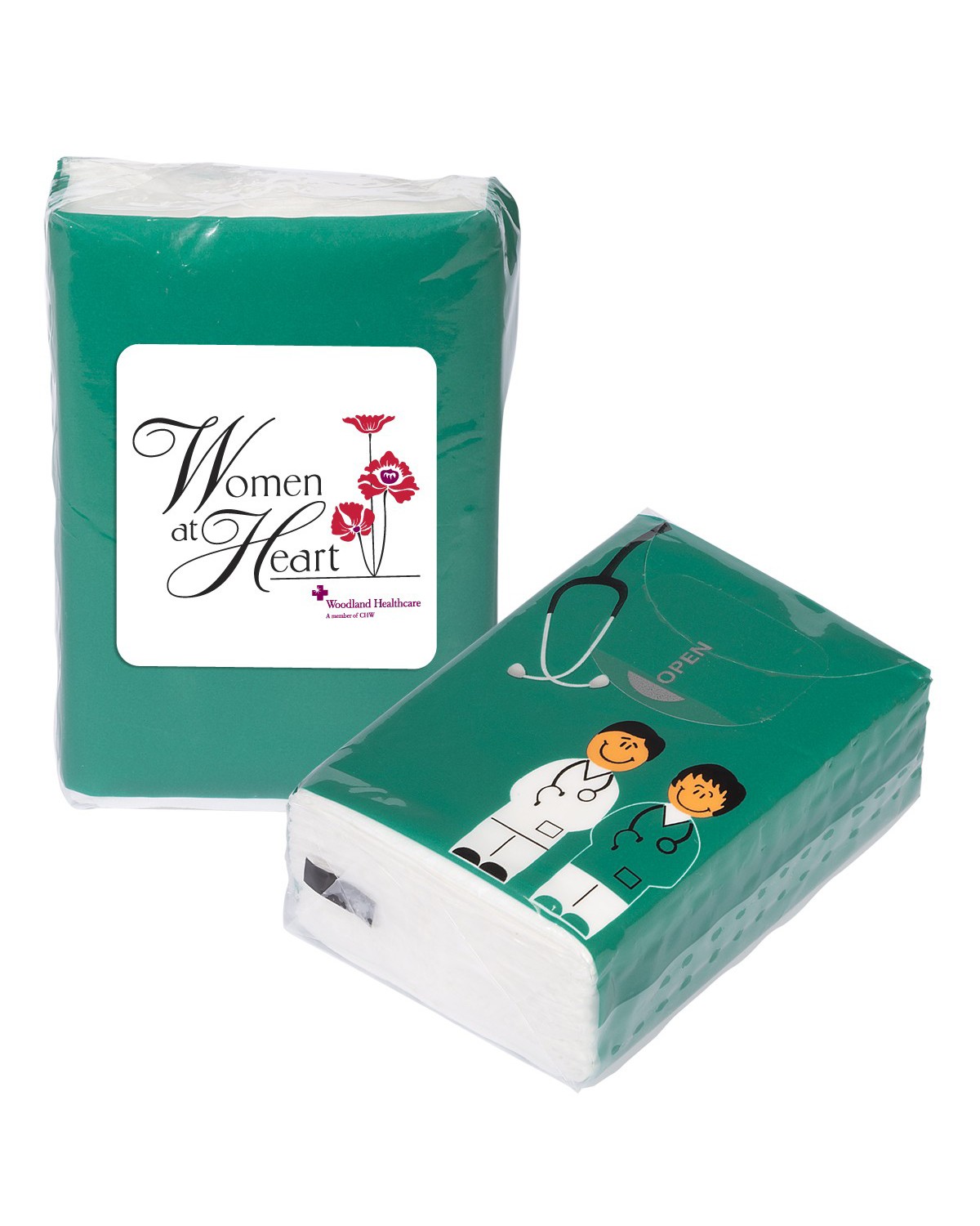 PL-1850 Full Color Digital Printed Mini Tissue Packet