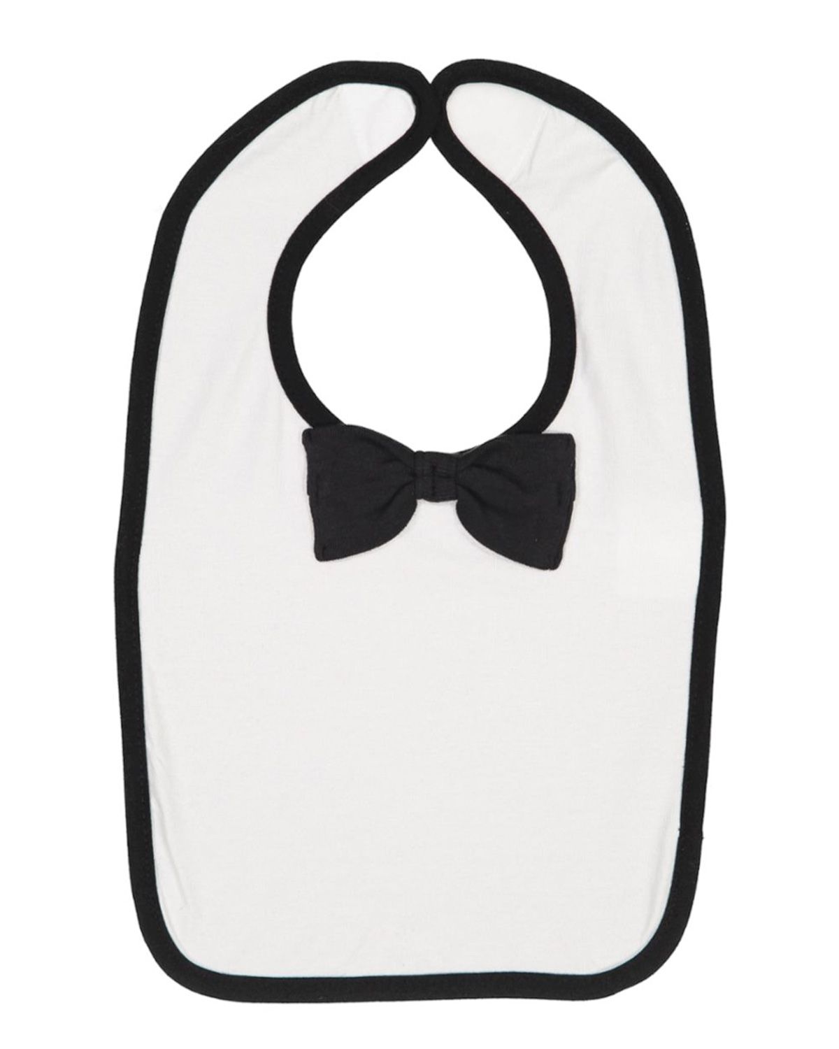 Rabbit Skins 1002 | Rabbit Skins 1002 Infant Baby Rib Bow Tie Bib