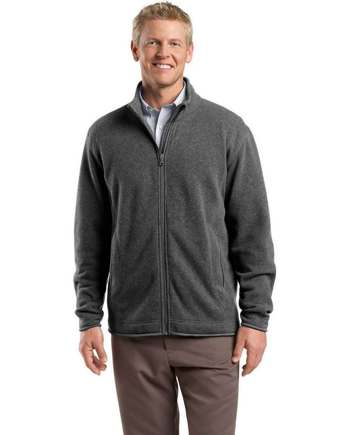 Red House RH54 | Red House RH54 Men's Sweater Fleece Full-Zip Jacket