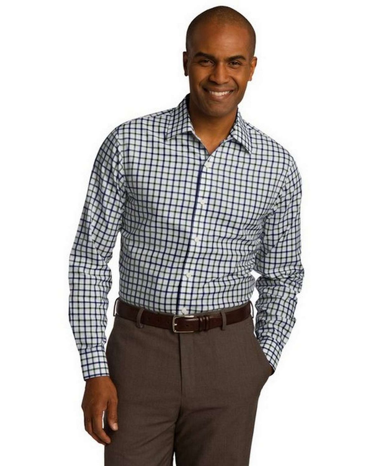 Red House RH74 | Red House RH74 Men's Tricolor Check Slim Fit Non-Iron ...