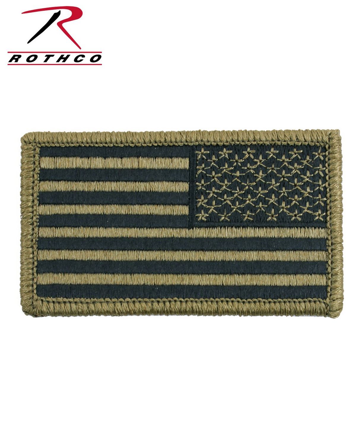 Rothco 17790 | Rothco 17790 OCP American Flag Patch With Hook Back