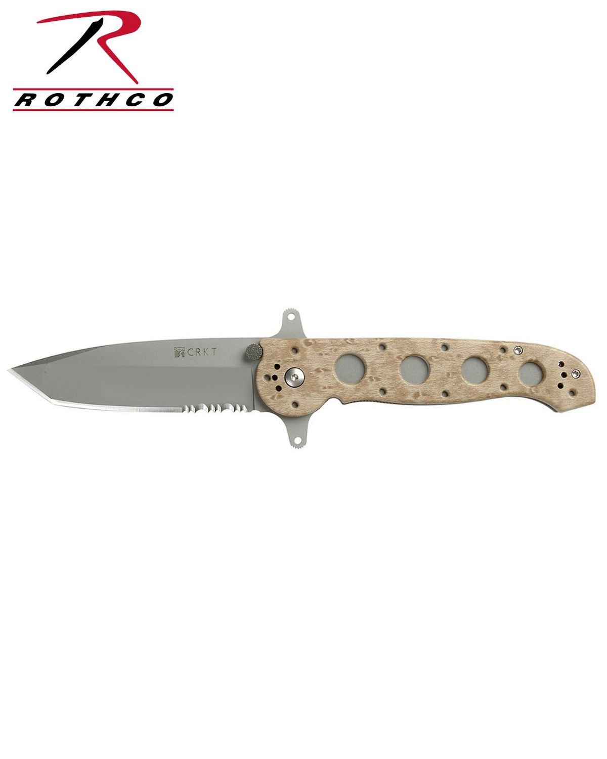 Rothco 3329 | Rothco 3329 Columbia River Tool Desert Camo Zytel Knife ...